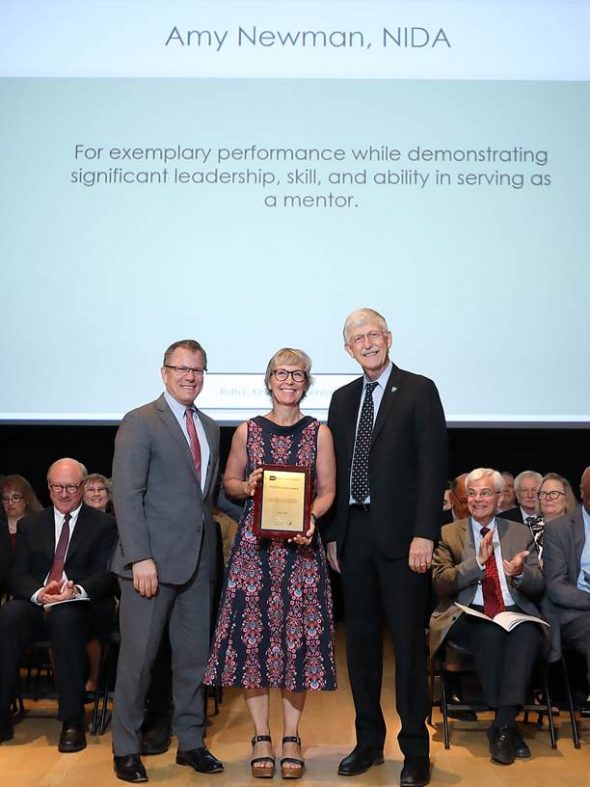Amy Newman Wins the 2019 Ruth L. Kirschstein Mentoring Award!